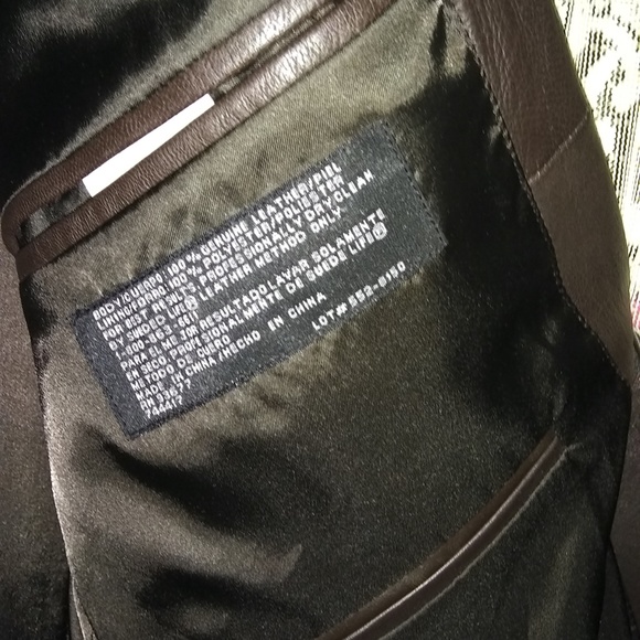 J.Ferrar | Suits & Blazers | J Ferrar Leather Blazer Jacket | Poshmark